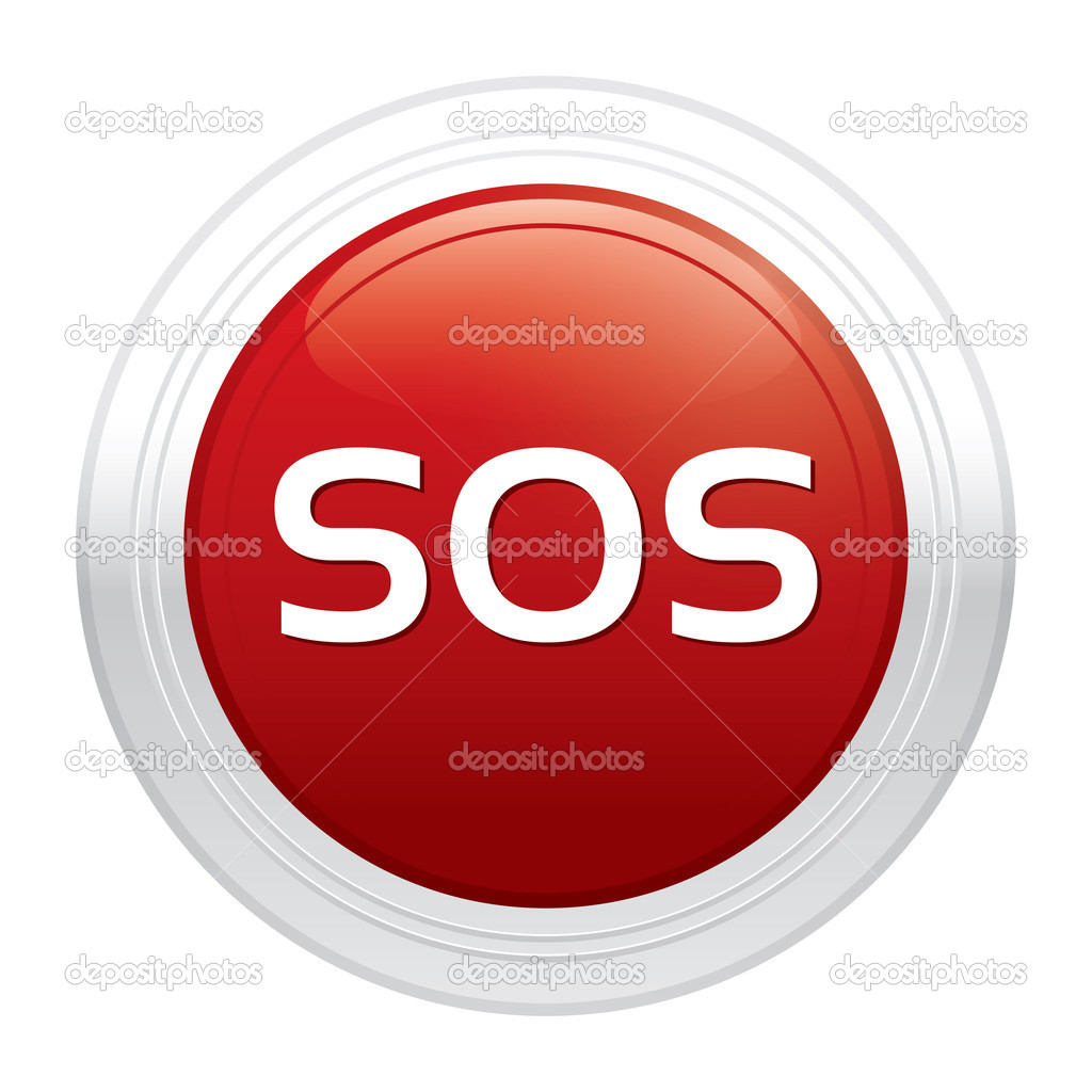 Sos button. Red round sticker. Stock Photo by ©Blankstock 31035077 Sos button. Red round sticker. Stock Photo by ©Blankstock 31035077