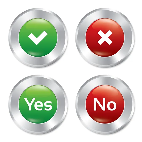 Yes No Button Png
