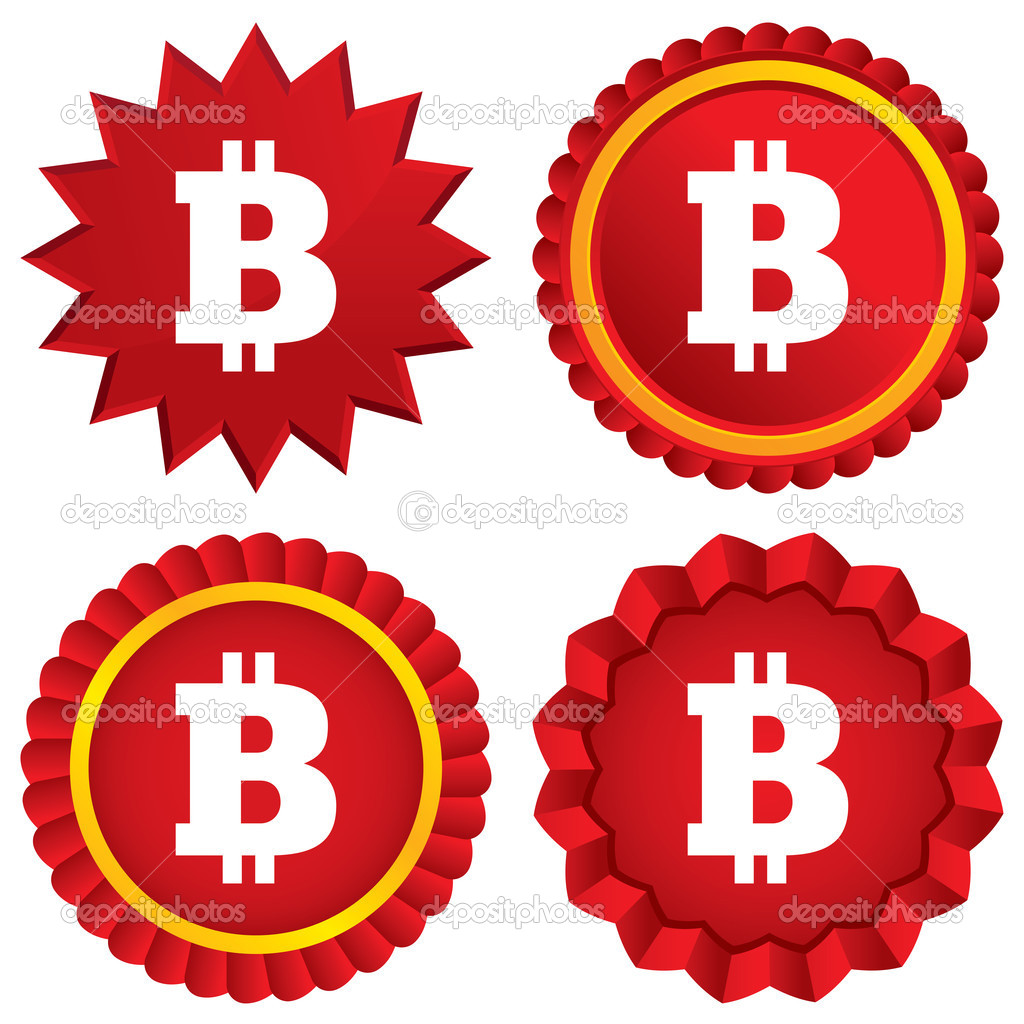Bitcoin sign icon. Cryptography currency symbol Stock Vector Image by ...