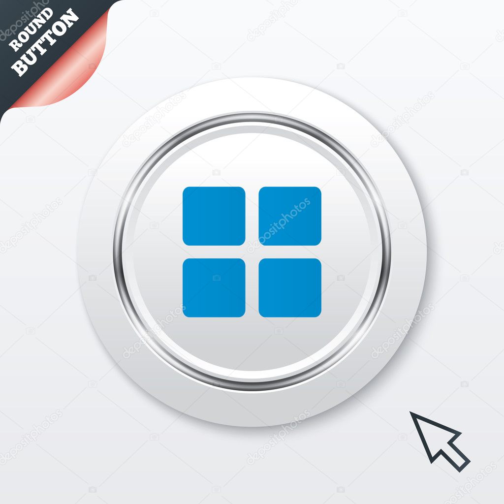 Thumbnails icon. Gallery view option symbol. Stock Vector by ...