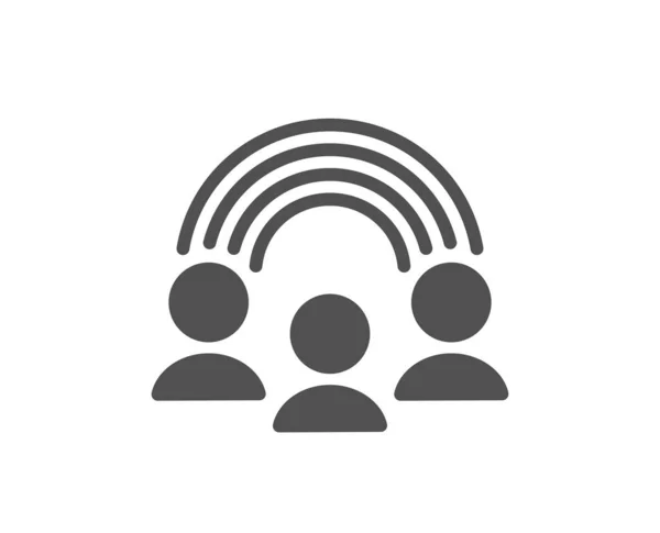 Icono de inclusión imágenes de stock de arte vectorial | Depositphotos