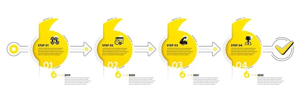 Business Infographic Timeline Steps Quotes Bookmarks Journey ...
