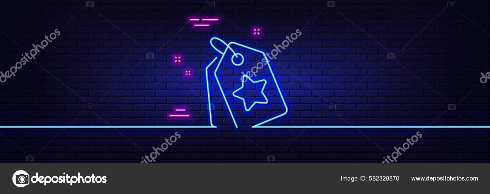 Neon Light Glow Effect Loyalty Star Tags Line Icon Bonus Stock Vector ... Neon Light Glow Effect Loyalty Star Tags Line Icon Bonus Stock Vector ...