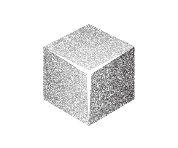 Pencil drawing of a cube Stock Photos, Royalty Free Pencil drawing of a ...