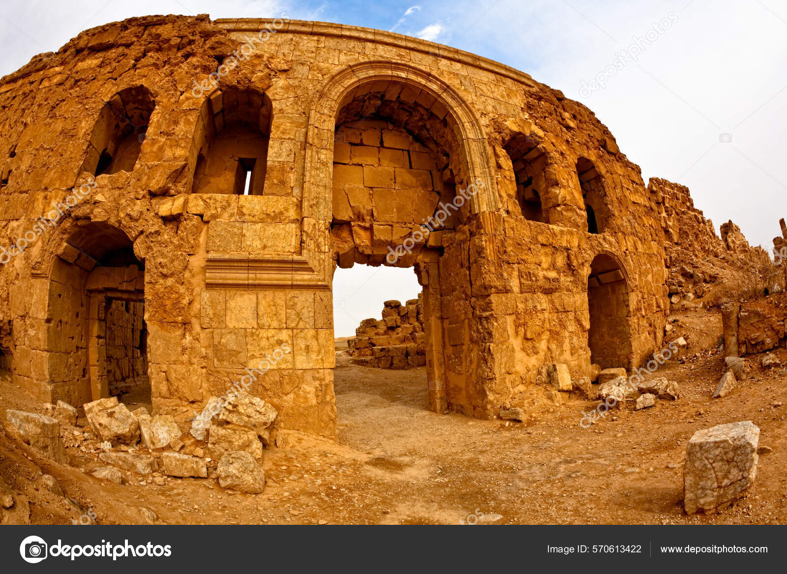 North gate Rasafa Syria Stock Photo by ©dbajurin 570613422