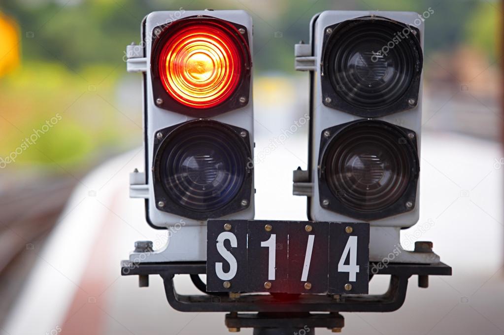 Railway traffic lights Stock Photo by ©ABBPhoto 23211258