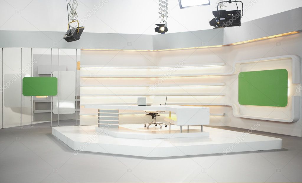 SET DE TELEVISIÓN: fotografía de stock © ABBPhoto #27249003 | Depositphotos