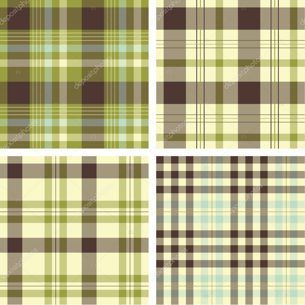 Plaid patterns Stock Vector Image by ©j0hnb0y #31035627