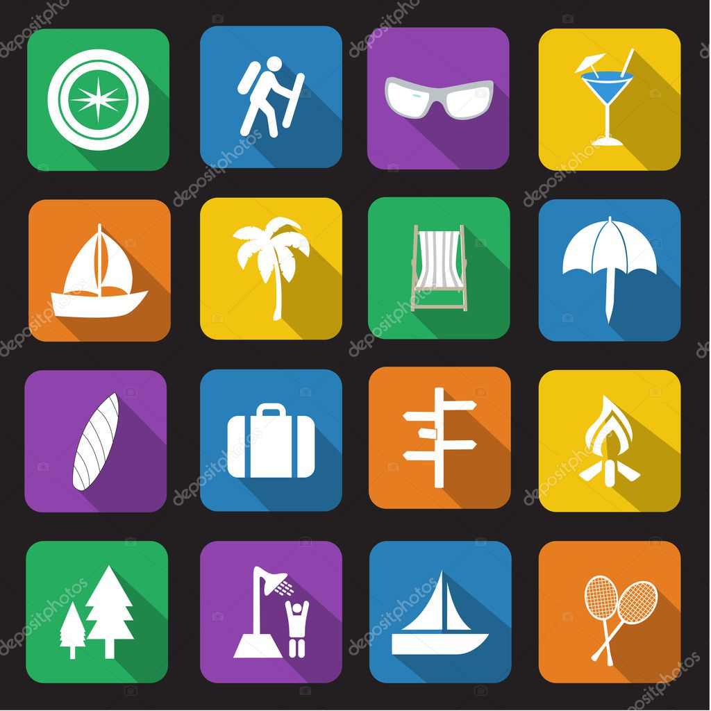 Holiday icons Stock Vector Image by ©j0hnb0y #31674889