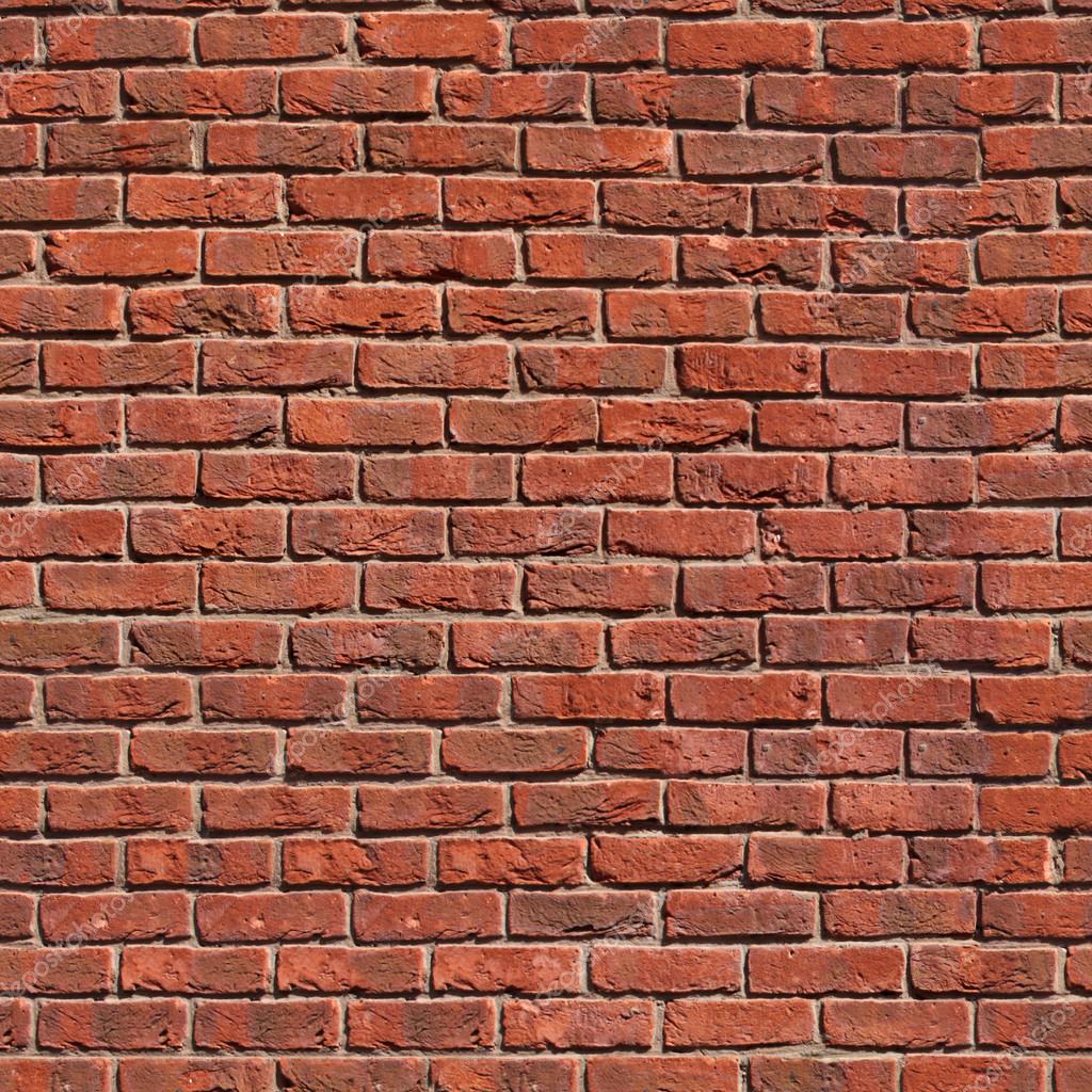 Seamless tile pattern of a clay brickwall — Stock Photo © tinoni #18062009