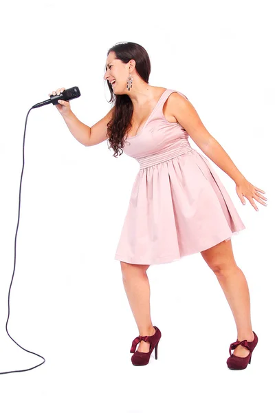 A female singer in action Stock Photo by ©tinoni 31023217