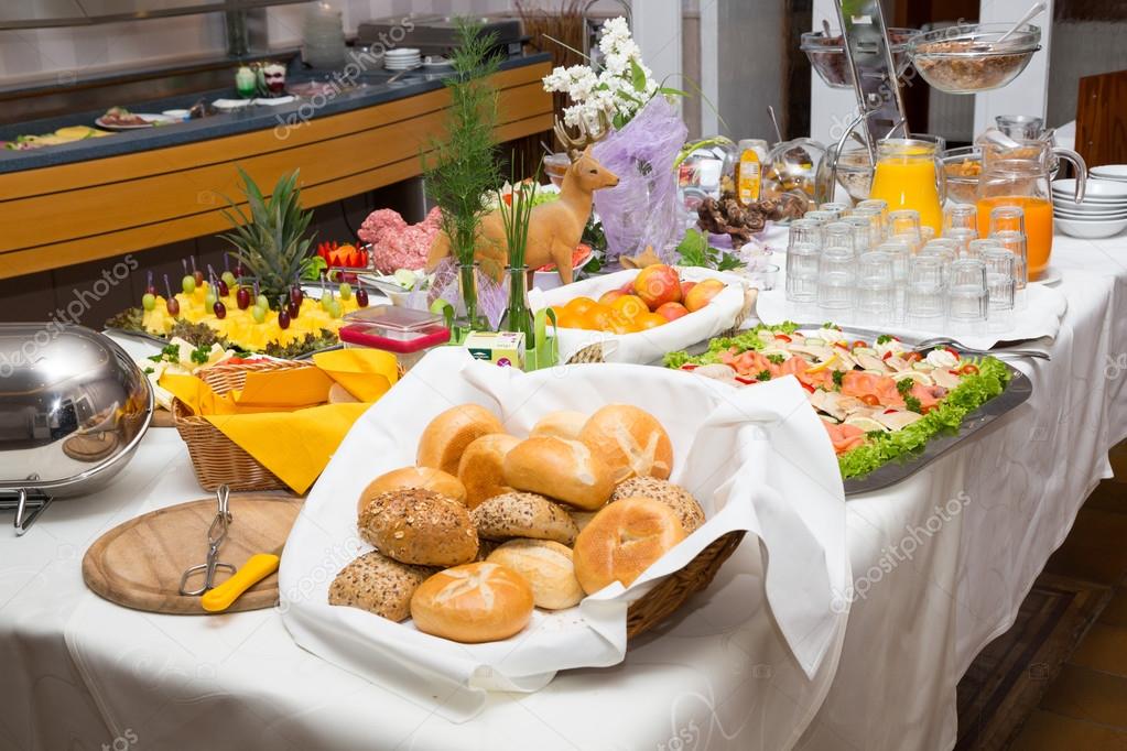 Breakfast buffet at a restaurant or hotel — Stock Photo © Ikonoklast ... Breakfast buffet at a restaurant or hotel — Stock Photo © Ikonoklast ...