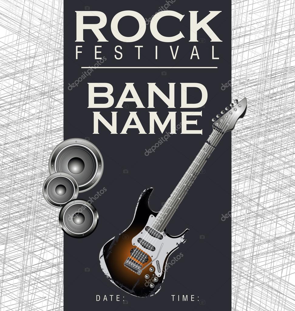 Rock music background Stock Vector Image by ©totallyout #26838335