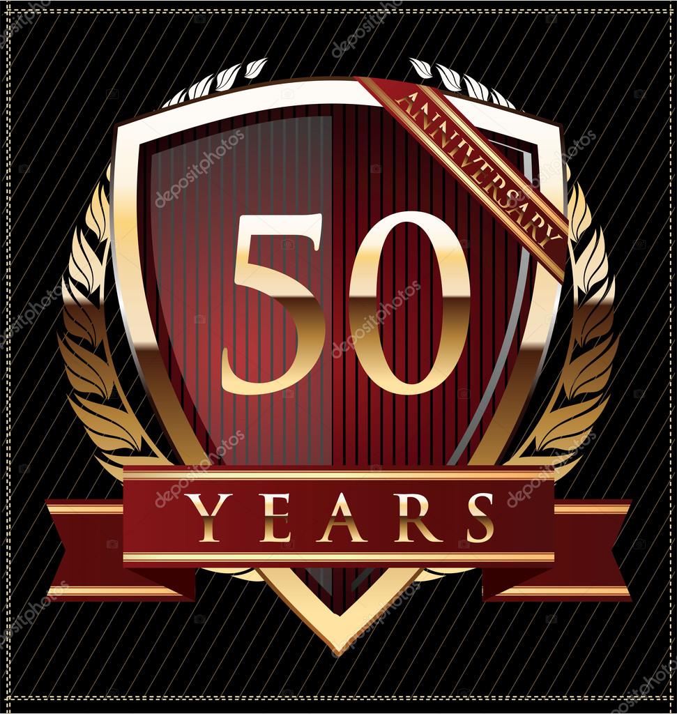 Anniversary sign collection, retro design — Stock Vector © totallyout ...