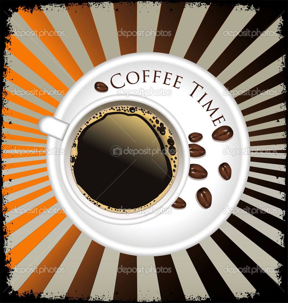 Retro coffee background Stock Vector Image by ©totallyout #27105531