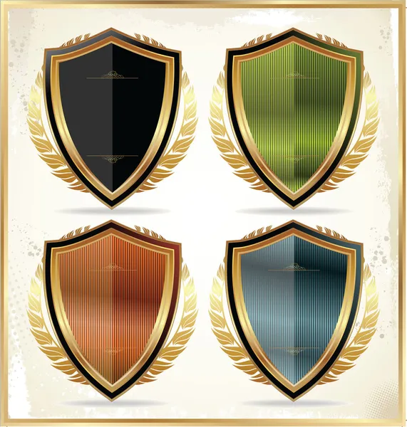 Vector shield design Stock Vector Image by ©creative-4m #9419588