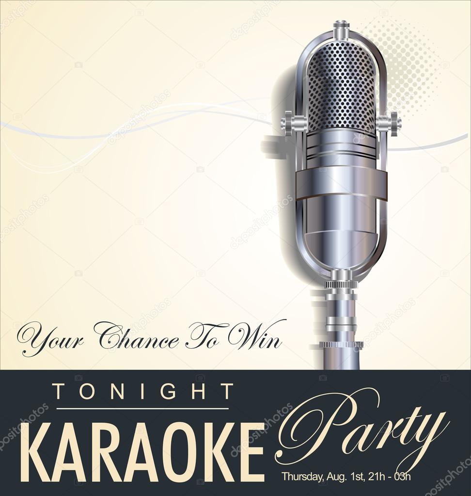 Karaoke background Stock Vector Image by ©totallyout #30751453