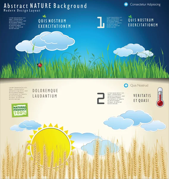 Modern ecology design layout Stock Vector Image by ©totallyout #33179381