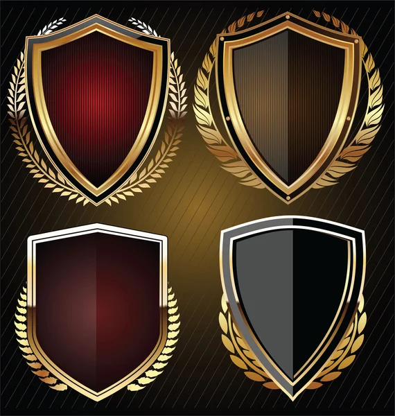 Vector shield design — Stock Vector © creative-4m #9419588