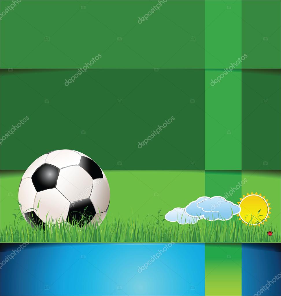 Soccer modern background Stock Vector by ©totallyout 36989007