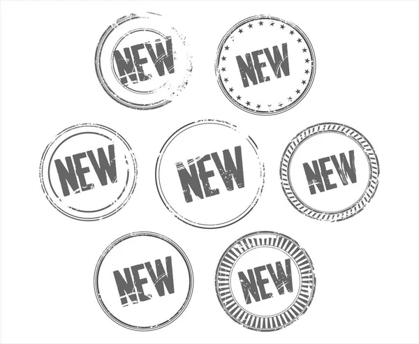 New feature stamp imágenes de stock de arte vectorial | Depositphotos