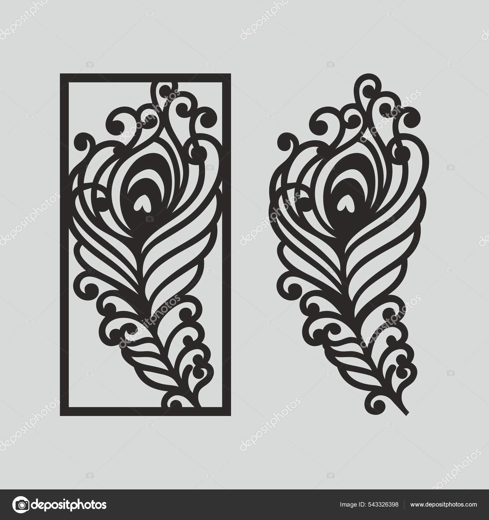 Cnc Vector Cutting Patterns Cnc Laser Router Plasma Water Jet Stock ...