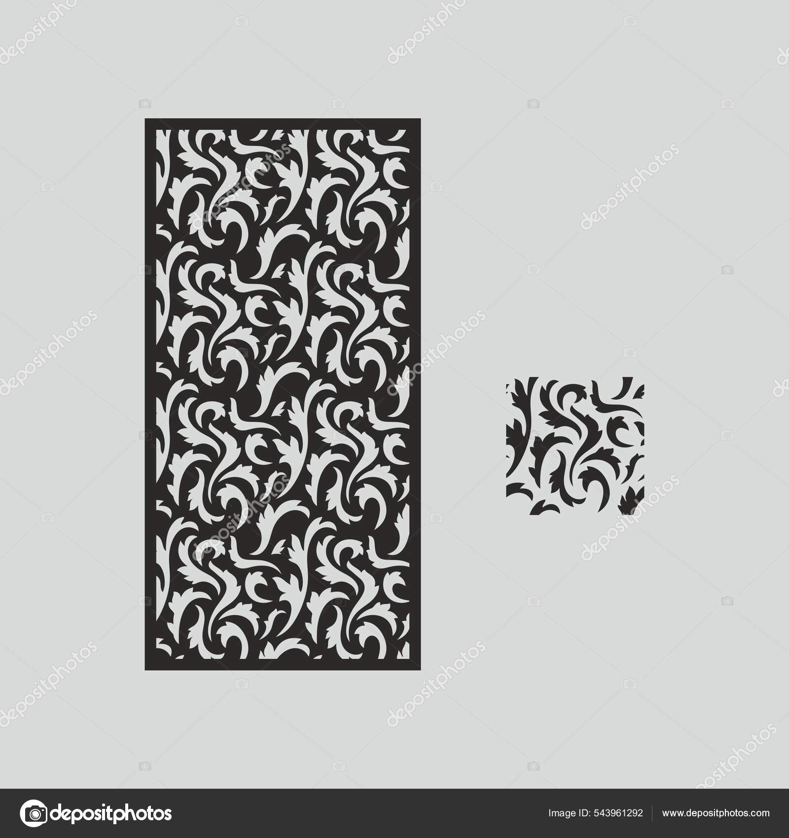 Cnc Vector Cutting Patterns Cnc Laser Router Plasma Water Jet Stock ...