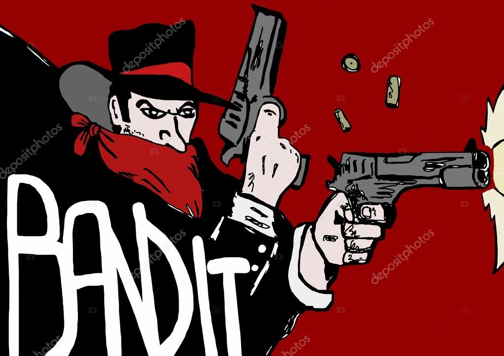 Bandit Stock Illustration by ©Logan81 #48687901