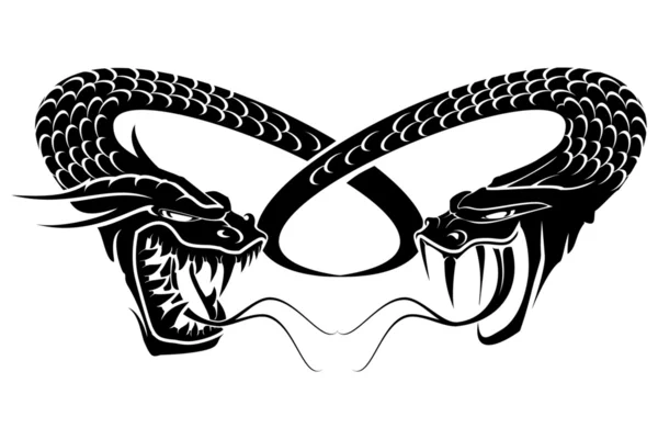 Dragon snake Vector Art Stock Images | Depositphotos