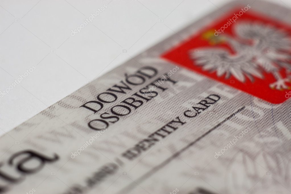 Polish identity card — Stock Photo © bzyxx #42158585
