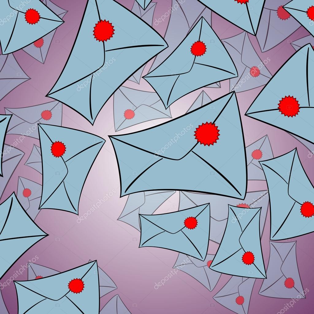Envelope background Stock Vector by ©Ieromina 20117671