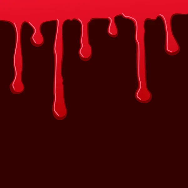 Red paint dripping down — Stock Vector © Ieromina #20829891