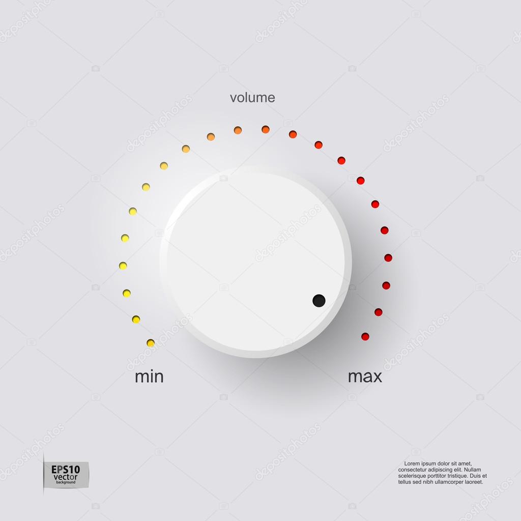 Volume control Stock Vector Image by ©Ieromina #21501751