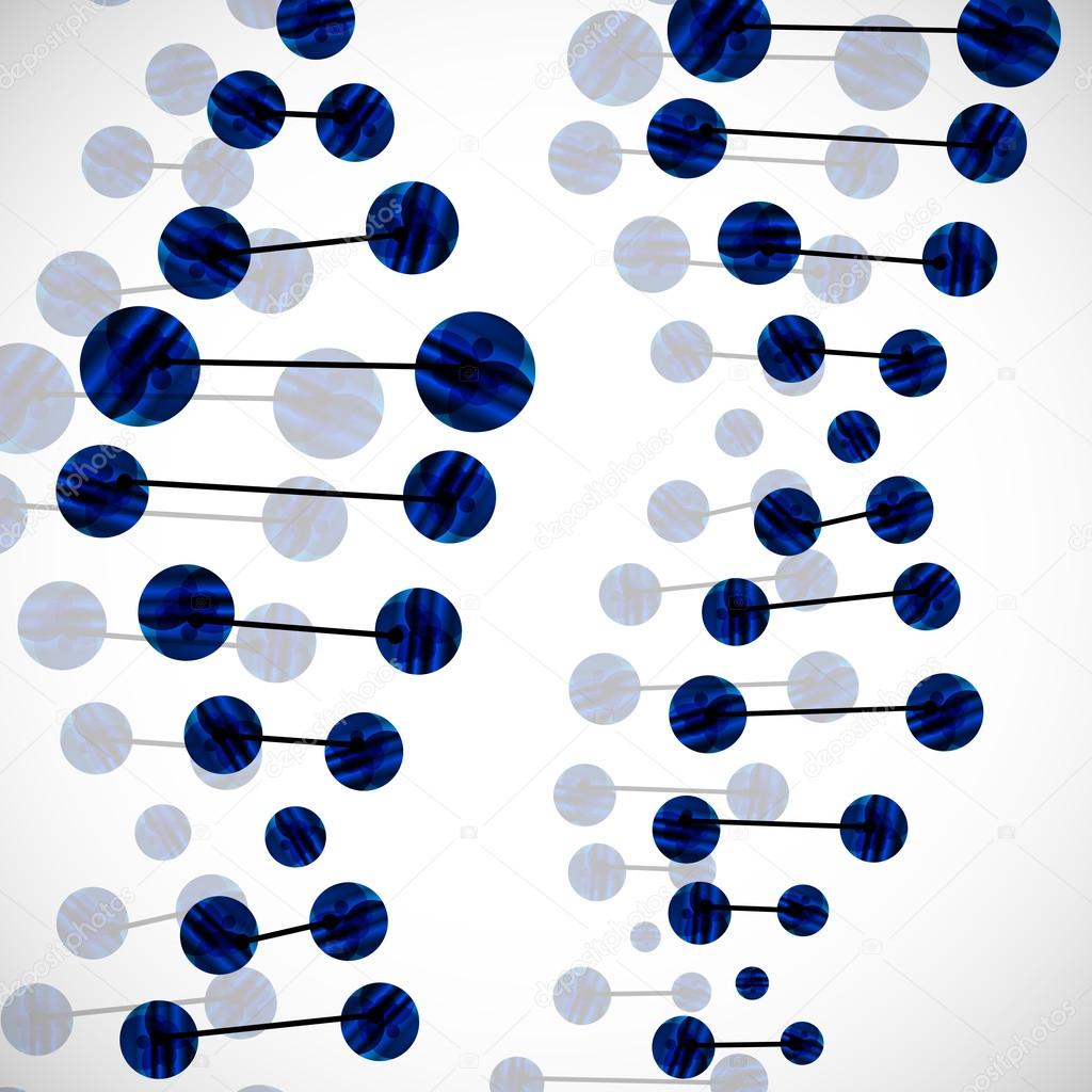 DNA molecule Stock Vector by ©Ieromina 22564885