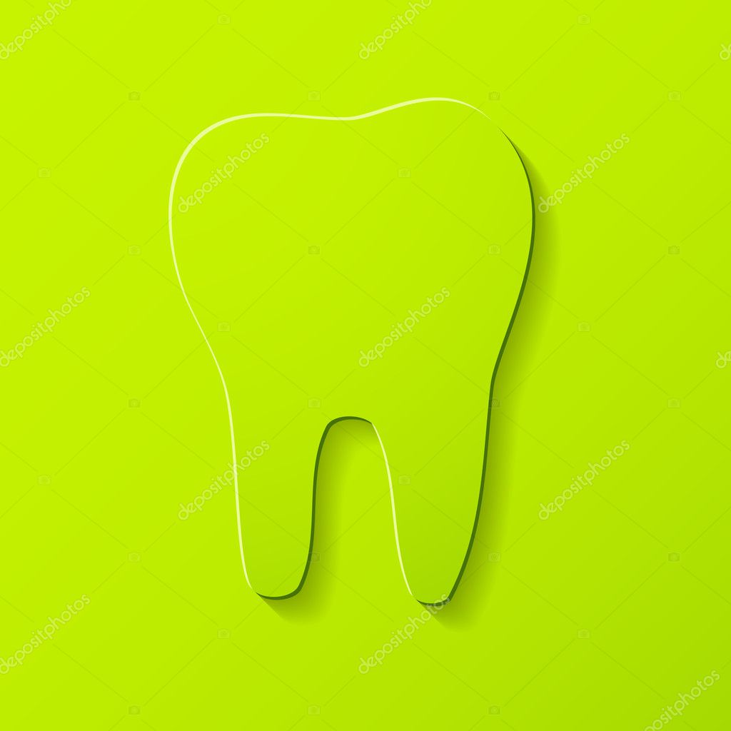 Ilustración del diente Vector de stock #35176961 de ©Ieromina