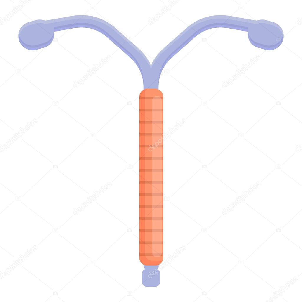 Icono anticonceptivo vector de dibujos animados. Control de salud 2024