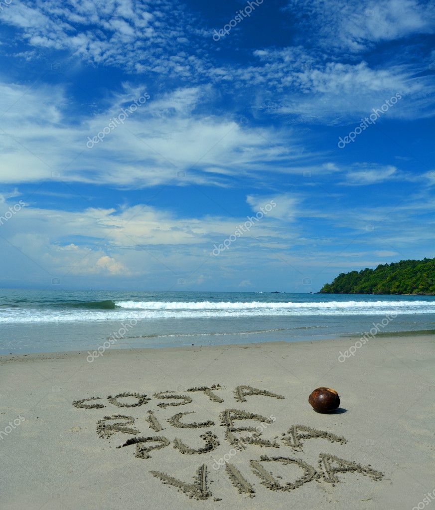 Costa Rica, Pura Vida! — Stock Photo © BLC-James #36205409