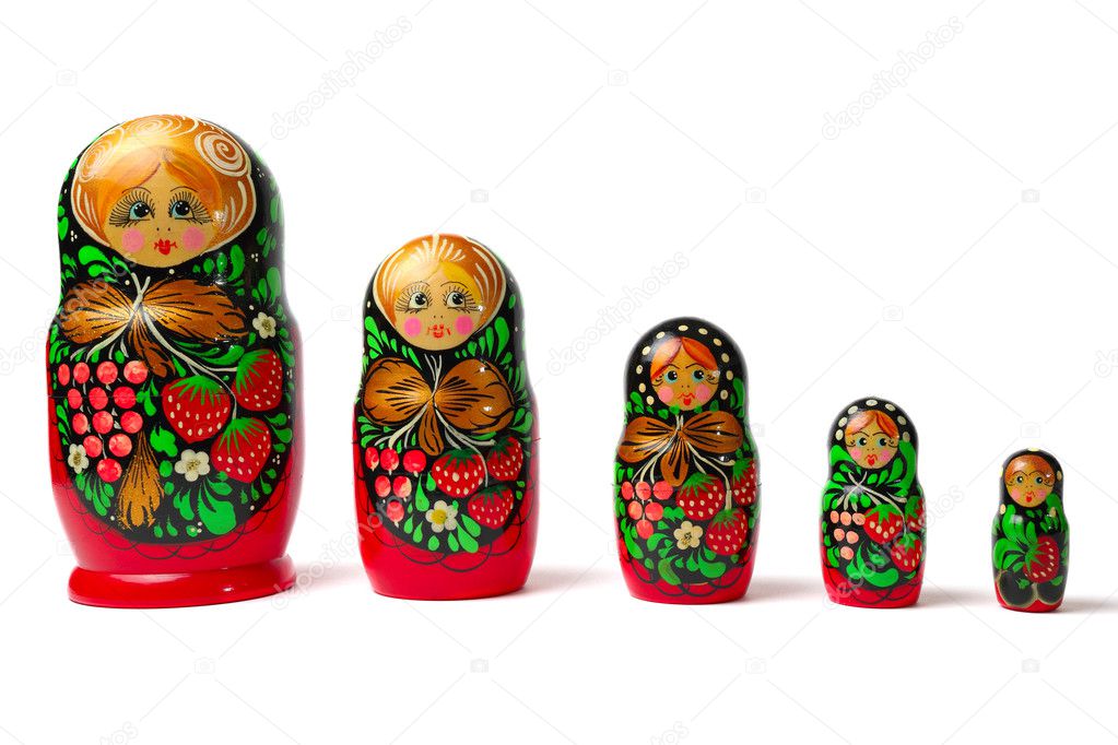 Matreshka de Babushka Ilustración de stock de ©xekababay #21262337