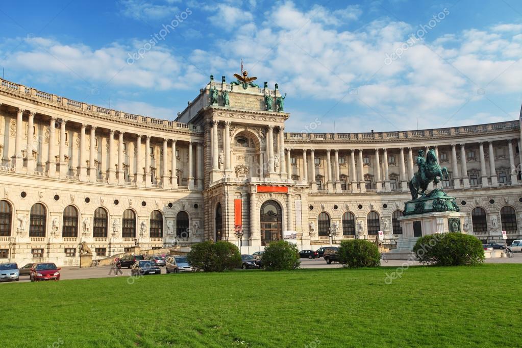 Vienna Hofburg Imperial Palace at day, - Austria Stock Photo by ...