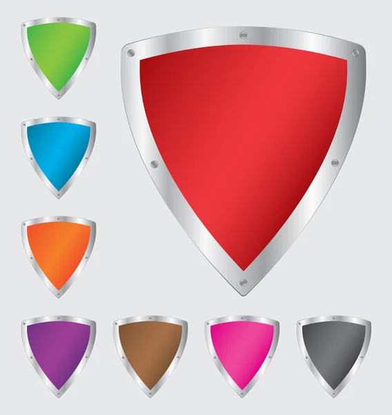 Colorful shields Stock Vector Image by ©AlexCiopata #77757806
