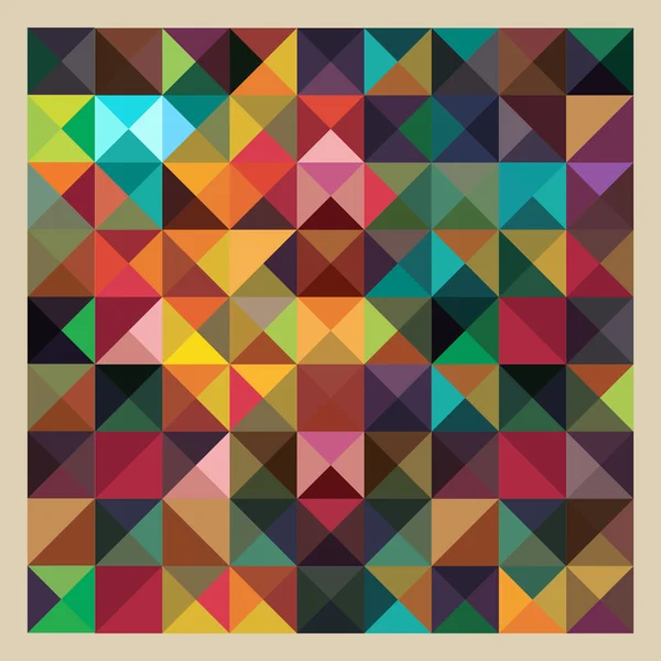 Colorful Triangles Modern Abstract Mosaic Design Pattern — Stock Photo ...
