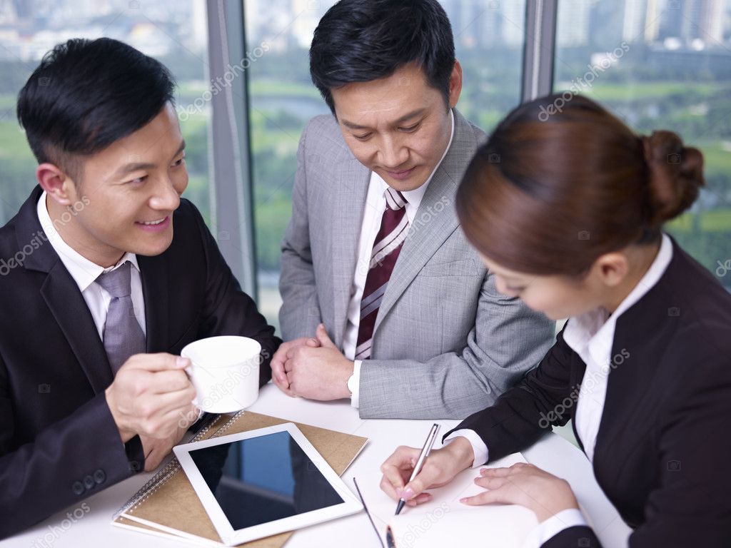 Asian business — Stock Photo © imtmphoto #19260559