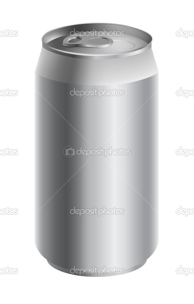 Aluminium can Stock Vector Image by ©cmeree #22075187
