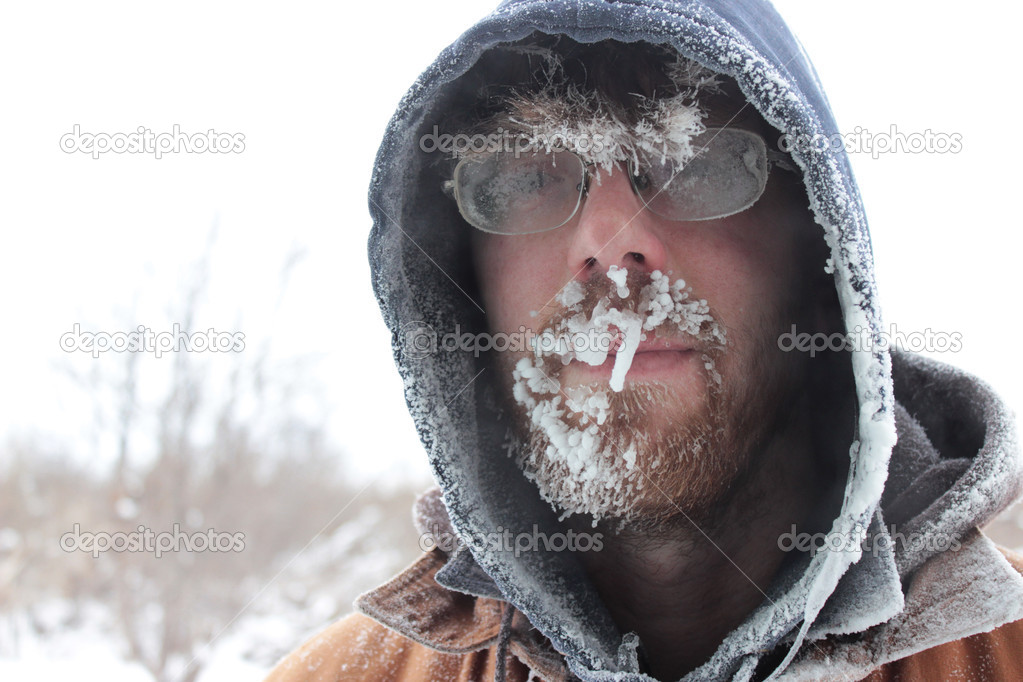 Frosty Man 6 — Stock Photo © travellinjess #19235659