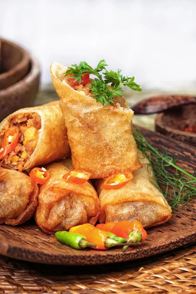 Spring roll Stock Photos, Royalty Free Spring roll Images | Depositphotos