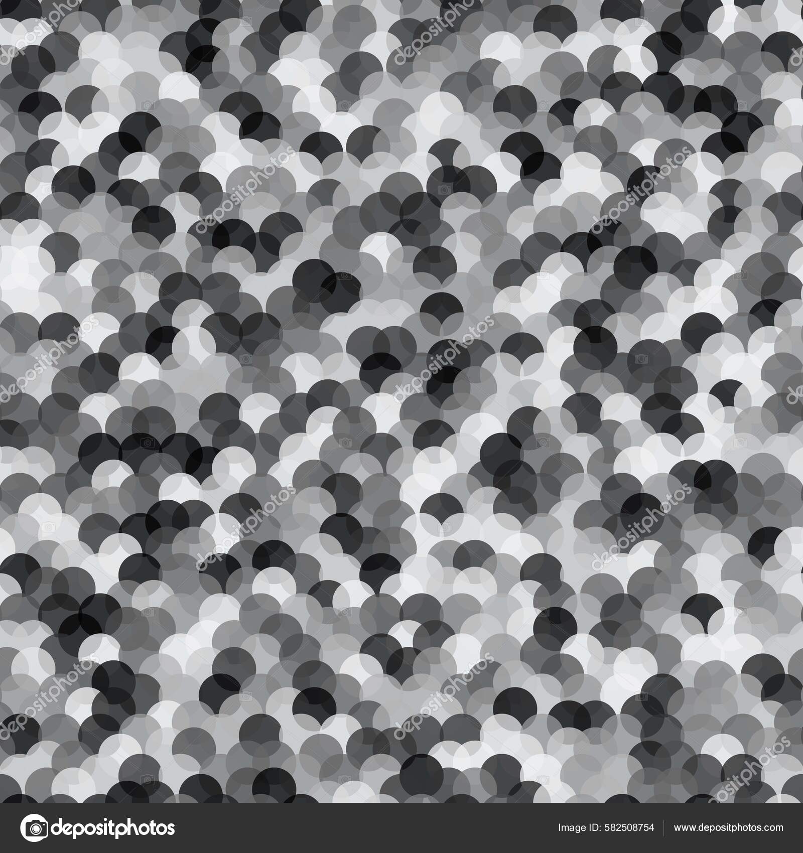 Grayscale Colorless Overlap Circle Background Texture Vector Abstract Watercolor Effect Stock ...