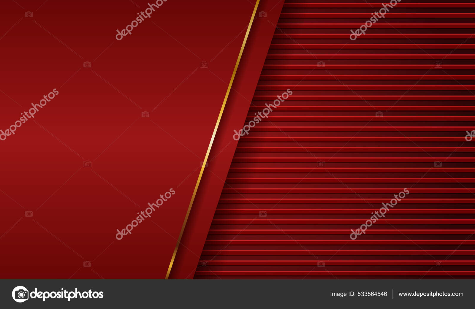Dark Red Gold Abstract Background Luxury Light Golden Line Template ...