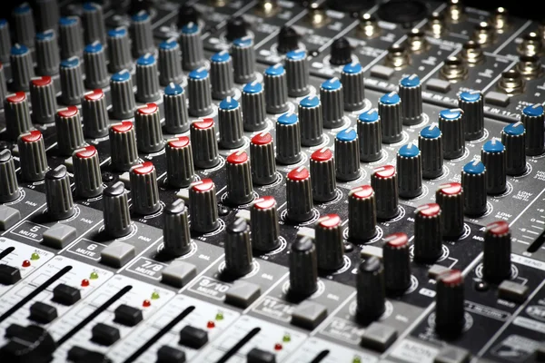 Music mixer desk - Stock Image - Everypixel