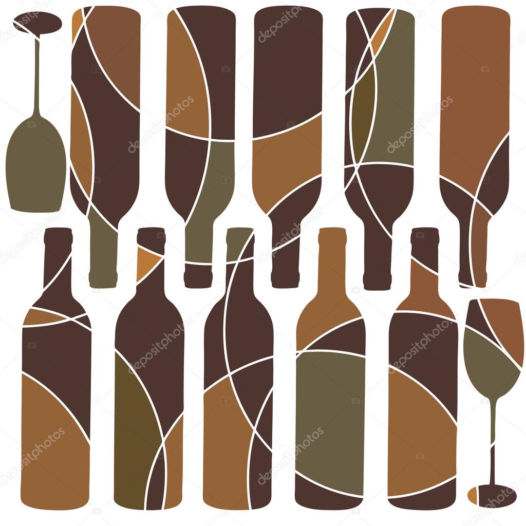 Retro style wine glass background Stock Vector Image by ©AshleyNomad ...