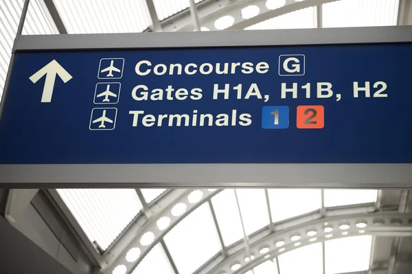 Chicago airport sign Stock Photos, Royalty Free Chicago airport sign ...